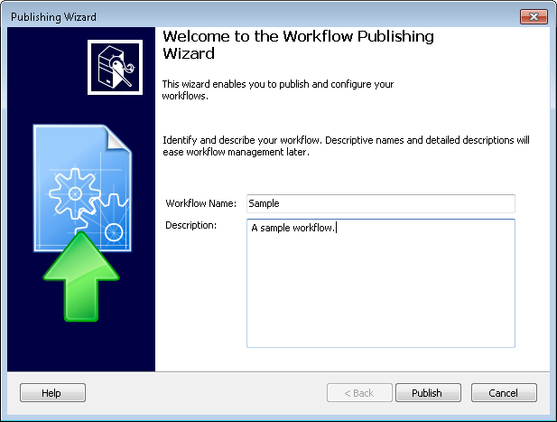 Publishing Wizard