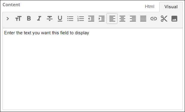 Uso de texto enriquecido para campos HTML personalizados y ...